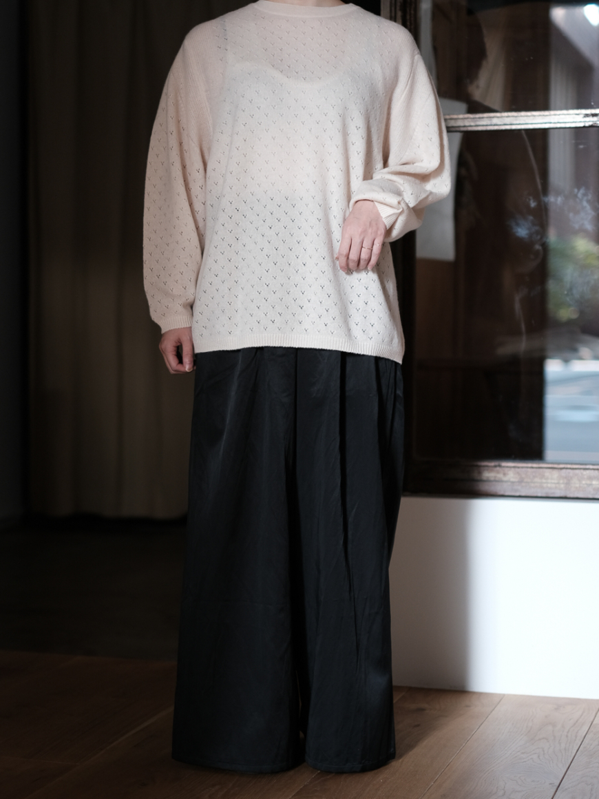 Chambre pullover col.ivory | Re;li