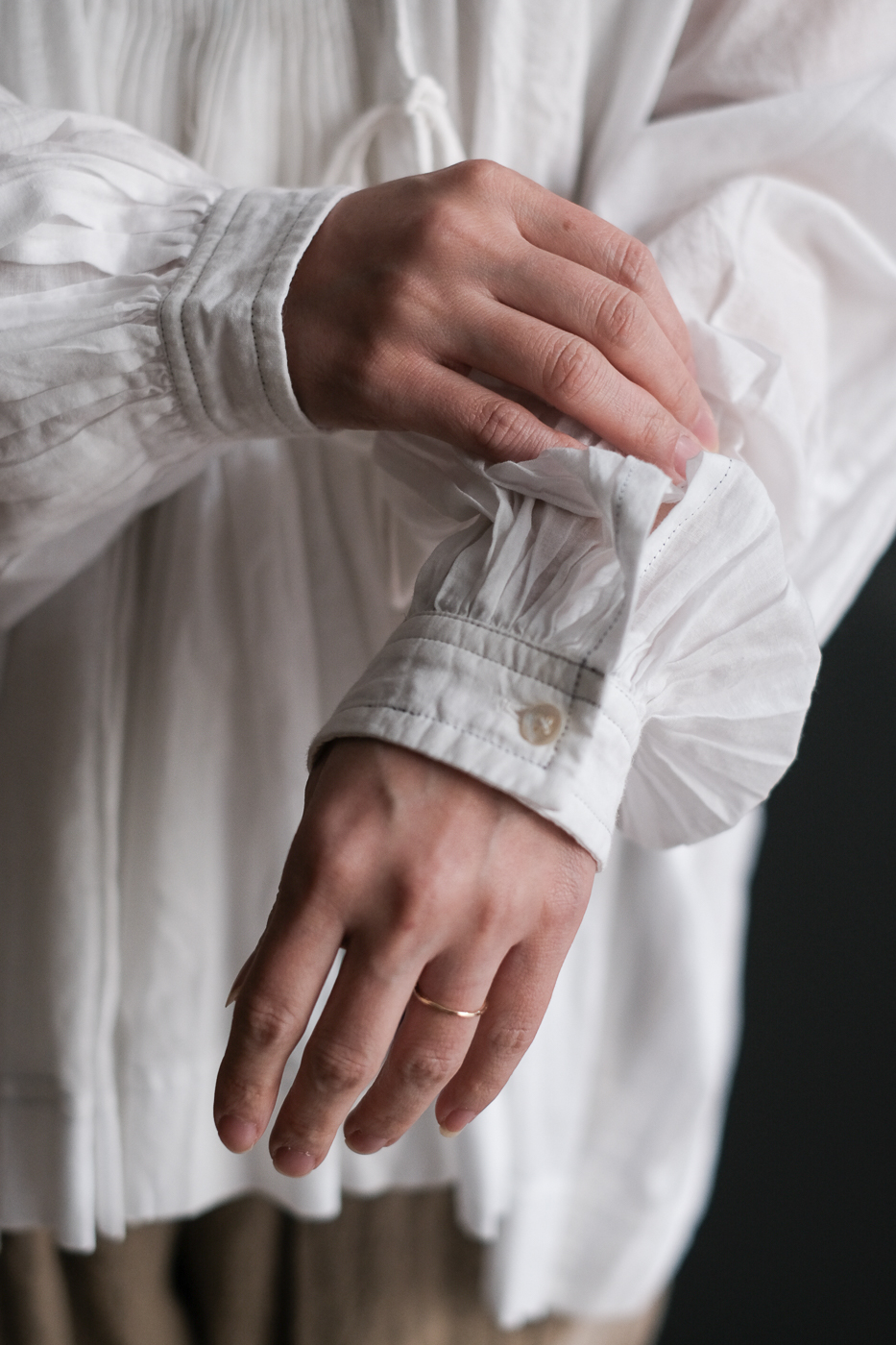 Audrey blouse col.white | Re;li